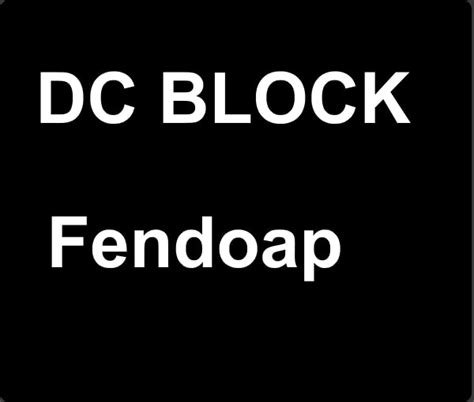 Dc Block Version 10 By Fendoap On