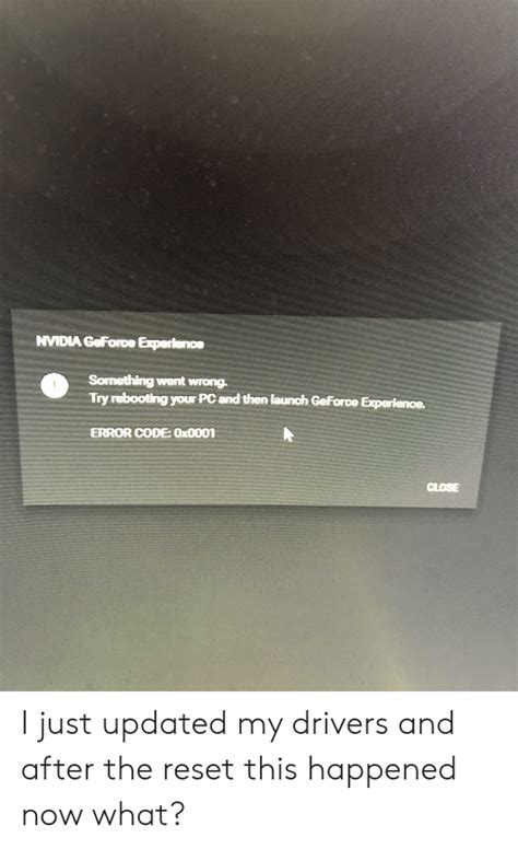 Geforce Experience Error Code X Theperfectlasopa