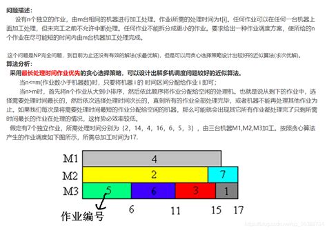 Java贪心算法求解多机调度问题多机调度问题贪心算法java Csdn博客