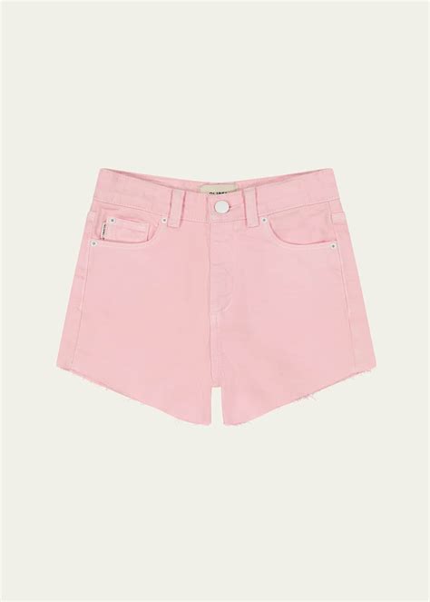 Dl1961 Girls Lucy Cut Off Denim Shorts Size 2 6 Bergdorf Goodman
