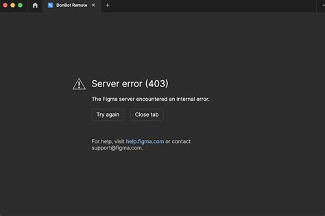 Figma Server Error 403 Ask The Community Figma Community Forum