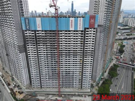 Site Progress M Vertica Kl City By Mah Sing Official Website