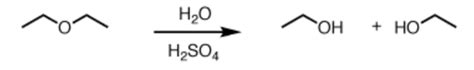 What Is The Reaction Of Diethyl Ether With Dilute H2so4 Echemi