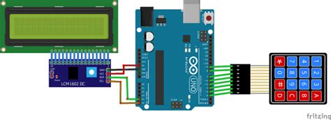 utilisation du clavier matriciel 4×4 avec arduino