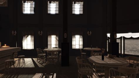 Wild West Saloon Interior