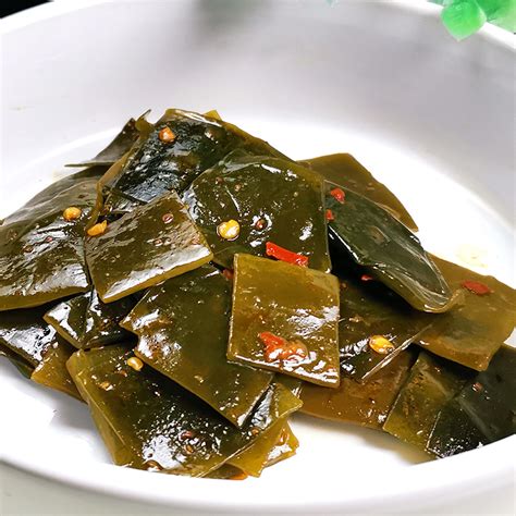 湘满天海带片500g香辣卤味风吃海带片下饭菜宿舍即食小包装零食 虎窝淘