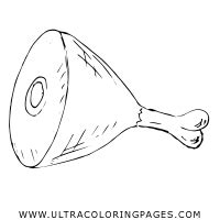 Ham Coloring Pages Ultra Coloring Pages