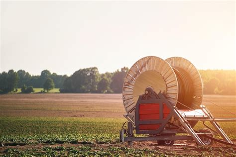 Premium Photo Hose Reel Machine Irrigation System For Watering