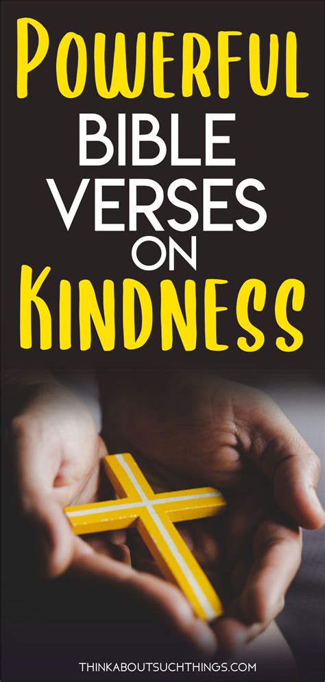 25 Inspirational Bible Verses About Kindness Artofit
