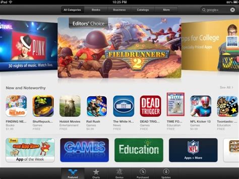 Hands On Review Of The Redesigned IOS 6 App Store