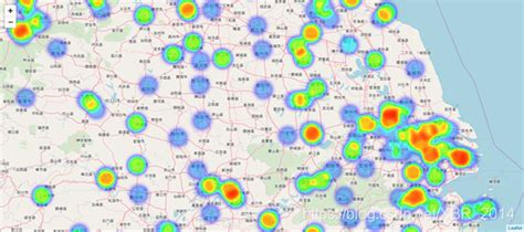 Python遥感可视化 — Folium模块展示热力图folium绘制气泡热力图 Csdn博客