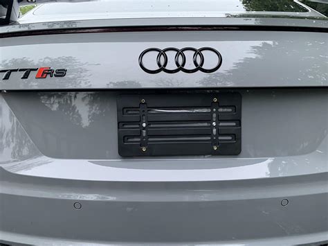 Soporte De Placa De Parachoques Trasero Para Audi TT RS 2014 2024