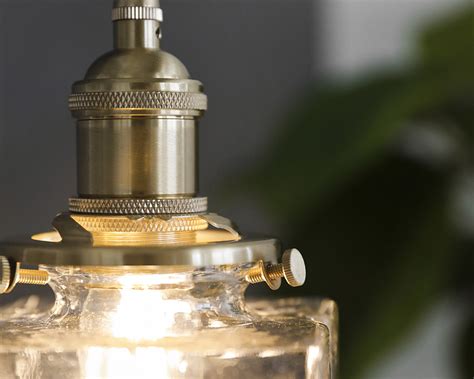 큐브 레트로 빈티지 글라스 펜던트 인테리어 카페 수입 조명 식탁등 주방등