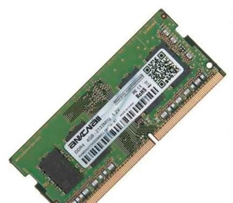 Оперативная память для ноутбука So Dimm Ddr4 4 Гб Festima Ru