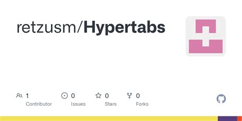 GitHub Retzusm Hypertabs