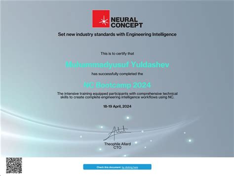 Mukhammadyusuf Yuldashev On Linkedin Neuralconcept