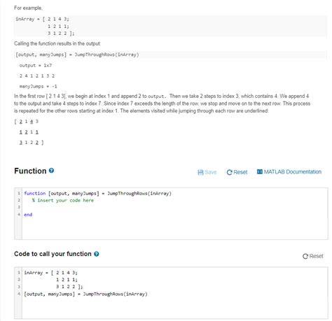 Solved Jump Through Rows Given A 2d Array Jump Through The