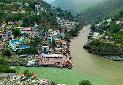 Devprayag Sangam Sacred Confluence Of Ganga And Raghunath Temple