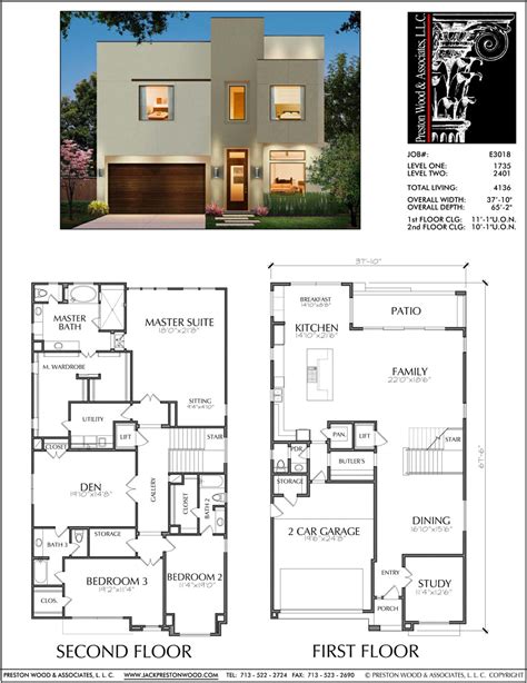 Two Story House Building Plans New Home Floor Plan Designers 2 Stori Preston Wood And Associates