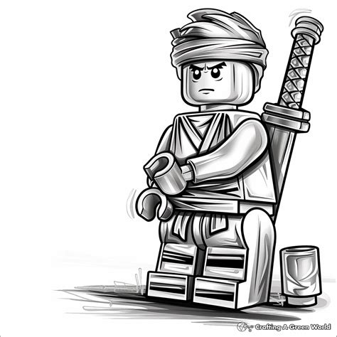 Lloyd Ninjago Coloring Pages Free And Printable