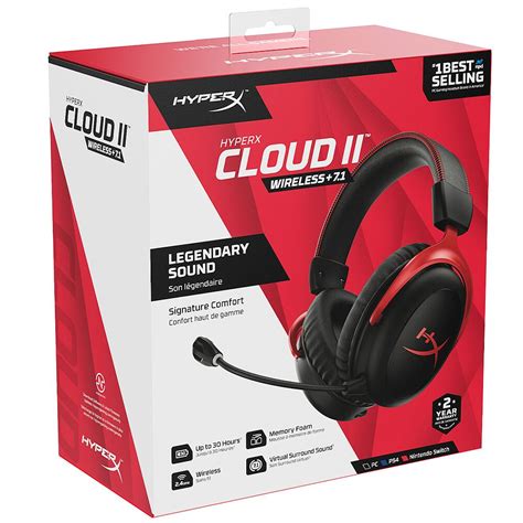 HyperX Cloud II Wireless — купить наушники Москва
