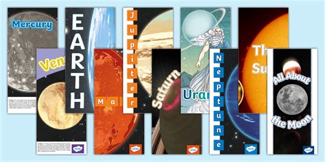 Solar System Leaflet Template Pack Teacher Made Twinkl