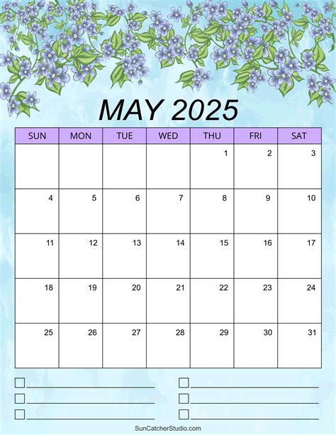 Printable Calendar May Homemade Gifts Made Easy Printable Calendar