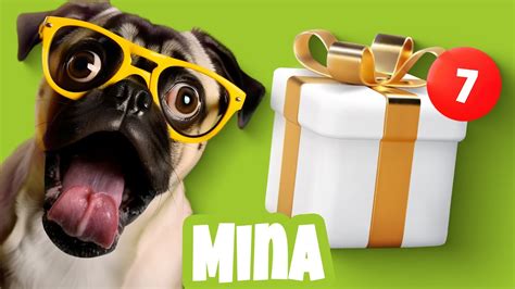 JOYEUX ANNIVERSAIRE MINA Chanson drôle par une meute de chiens