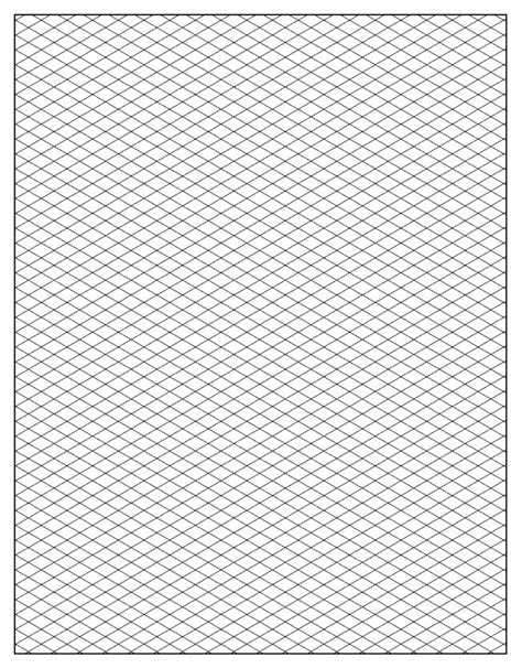 Free Isometric Graph Paper Isometric Graph Paper Printable Graph