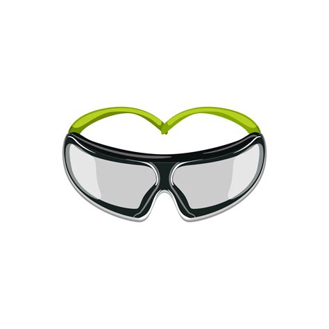 Eye Safety Glasses Cartoon Vector Illustration 17415036 Vector Art At