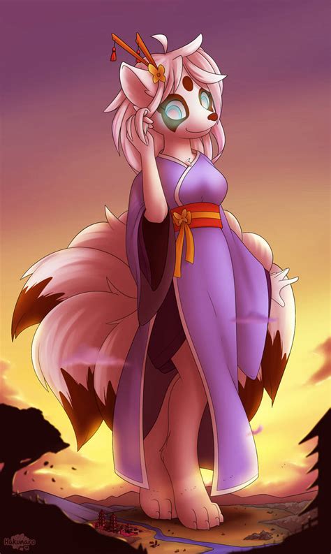 Com Kitsune Goddess Aki By Hakunaro On Deviantart