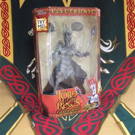 Signed Sauron Action Figure With Lights And Sound