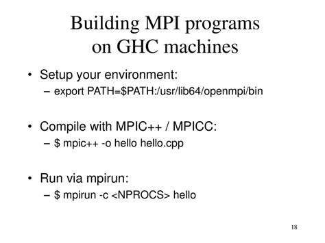 spring 19 recitation introduction to mpi ppt download