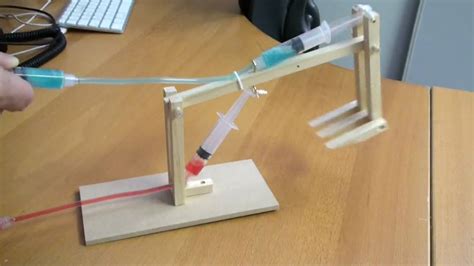 Wooden Hydraulic Arm