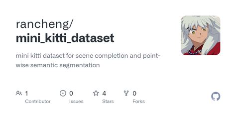 Github Rancheng Mini Kitti Dataset Mini Kitti Dataset For Scene