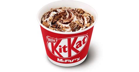 Mcflurry Kit Kat Está De Volta Portal Mie