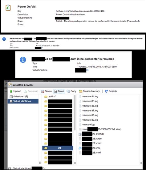 Vm Fine Every Day Until Lastnight Now Off And Invalid Virtualization Spiceworks Community
