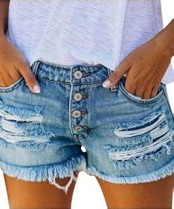 Spijker Korte Broek Dames Shorts Online Kopen Slim Fit Short