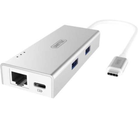 Unitek Hub Usb C 2x Usb 30 Ethernet Usb C Huby Usb Sklep