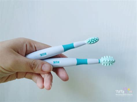 국민치발기 누크 아기칫솔 사용시기 선택방법 네이버 블로그
