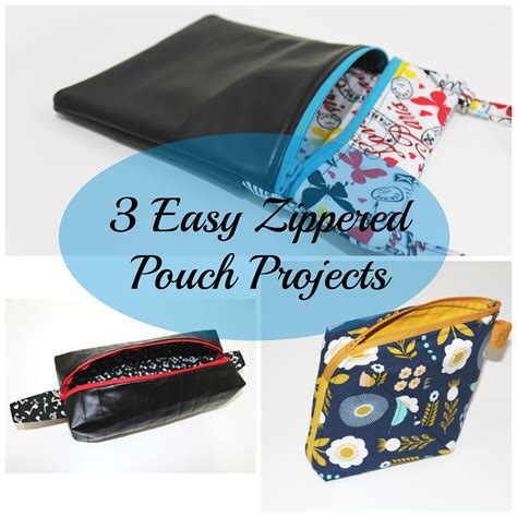 Double Zipper Pouch Tutorial My Handmade Space