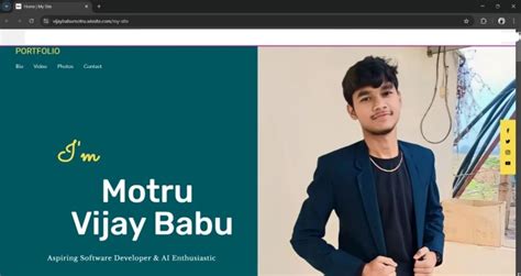 portfolio webdevelopment softwaredeveloper ai techjourney