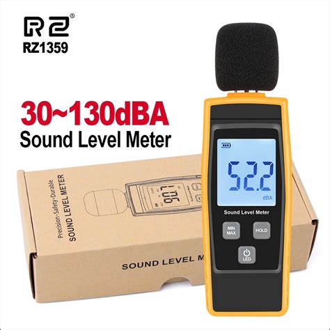 RZ Sound Level Meters Digital Sound Level Meter Sonometros Noise Audio Level Meter DB