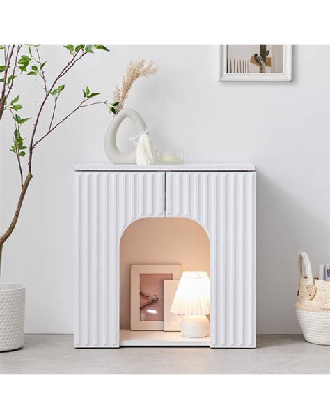 딕시 벽난로 콘솔 수납장 선반 장식장 600