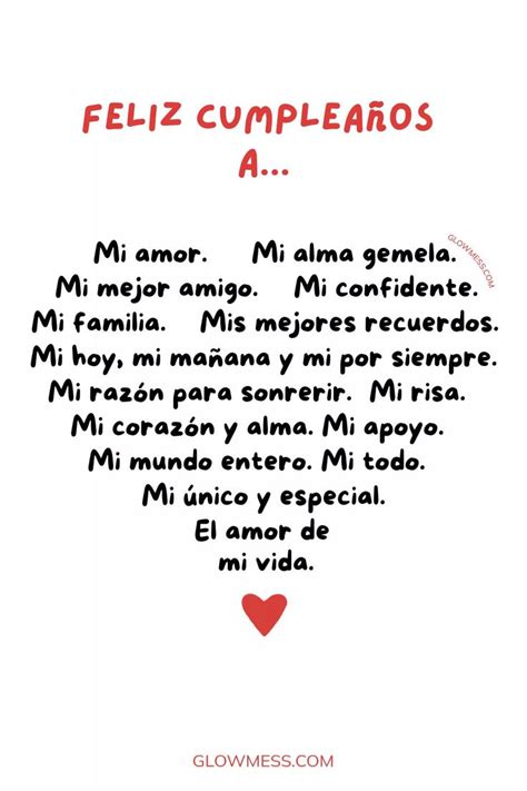 Tarjetas Editables Con Frases De Amor De Cumpleaños Para Tu Novio