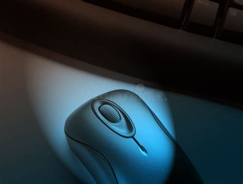 Mouse In The Spotlight Stock Photo Image Of Mail Spotlight