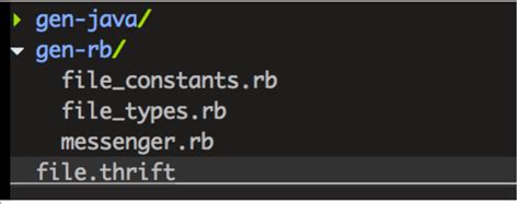 Apache Thrift How To Combine A Few Languages Together — Rubyroid Labs