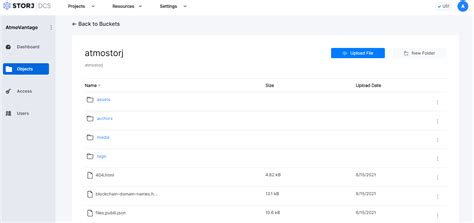 How To Host A Website On Storj Atmovantage
