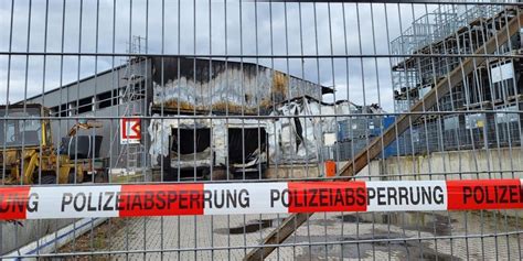 Recklinghausen Schaden nach Großbrand geht in Millionen Höhe