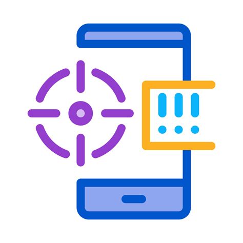 Location Search Icon Vector Outline Illustration 17558666 Vector Art At Vecteezy